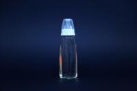 China Eco Friendly Glass New Born Baby Food Feeding Bottles BPA Free for sale
