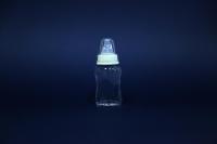 China Eco Friendly Premature Baby Sterilize Glass Food Feeding Bottles BPA Free for sale