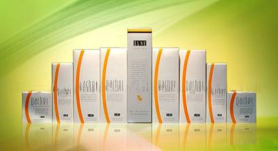 China Offset Printing Lamination Silver Paperboard Empty Cosmetic Packaging Boxes for sale