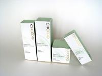 China Silk-Screen Printing Varnish White Paperboard Cosmetic Packaging Boxes for sale