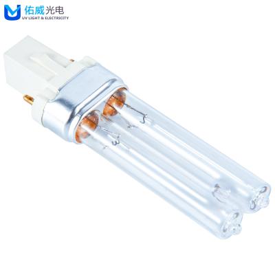 China LTC13W/G23 H Shape UVC Tube Compact Lamp For Vacuums Air Purifiers for sale