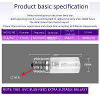 China self ballast UVC bulbs eliminate pathogens purify water and air for sale