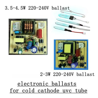 China Customized 3w UV Cold Cathode Bulb 254nm Germicidal UVC Light Tube for sale