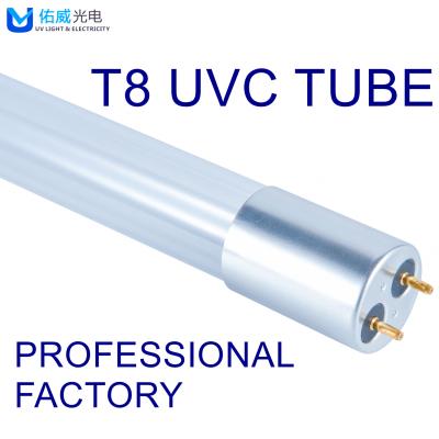 China OEM 254nm T8 UVC Tube Bulb Hospital Sterilization Germicidal 36W Wall Lamp for sale