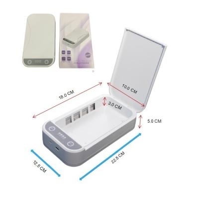 China UV Ultrasonic Cellphone Deep Disinfection Sterilization Box Bag Cleaner for sale