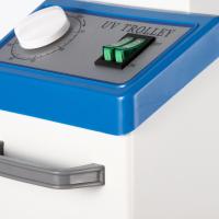 China 30w Air UV Disinfection Trolley UVC Light Medical Sanitizer Vehicle for sale