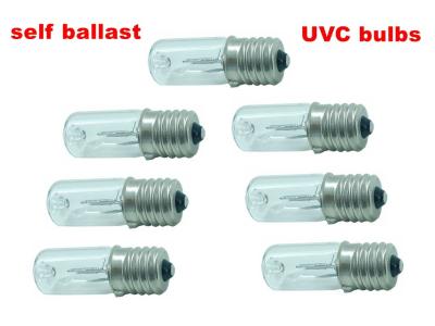China 10V 12V DC Inverter UV Germicidal Lamp 3W Self Ballasted E17 Lamp Holder for sale