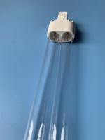 China H Shape UVC Light Tubes 36w 185nm 254nm Virus Kill clean quartz lamp for sale