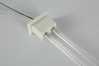 China 150W U Shape High Power Germicidal UVC Quartz Lamp Amalgam Purification for sale