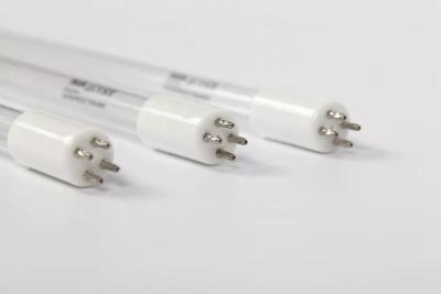 China 75W 1154mm UV Germicidal Lamp Mercury Quartz Glass Ceramic Base for sale