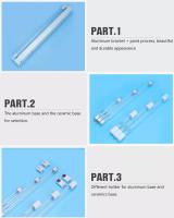 China ultraviolet rays Medical H Shape UVC Tube G23 Base UV Disinfection Tube for sale