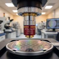 China Supplier 10X M Plan APO Objective Lens IR Long WD for Semiconductor Inspection NIR Chromatic Correction MSS-L-LAPO10X for sale