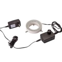 China Supplier 56-LED 60mm Microscope Ring Light 100-240V Dimmable Control Box for Stereo Digital MSS-A-LED56 for sale
