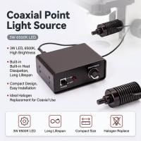 China Supplier 3W 6500K Coaxial Point Light Source LED Adjustable Illumination for Lens Microscope Small Size MSS-A-DGY01 for sale