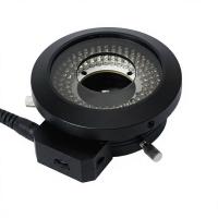 China Supplier 120-LED Polarized Ring Light 30000lx 0-100% Dimmable for Microscope Inspection Aluminum Alloy MSS-A-LED120PZ for sale