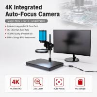 China OEM Factory 4K Manual Focus 8MP Microscope Camera 28x Zoom IP20 Protection /LCD Display 1 Year Warranty for QC CE MSS-C-N313 for sale