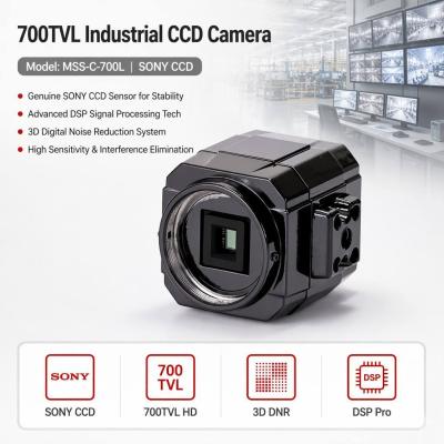 China OEM Factory 700TVL Microscope Camera CCD DSP 3D DNR for Precise Metal Analysis CE MSS-C-700L for sale