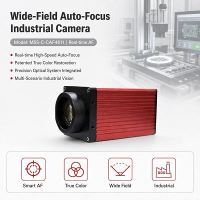 China OEM Factory Fast AF Microscope Camera Large Field of View for Automation System QC Testing CE MSS-C-CAF4611 for sale