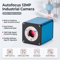 China Supplier 12MP USB 3.0 HDMI Autofocus Industrial Camera C-Mount High Speed for Appearance Detection PCB Inspection MSS-C-D415 for sale