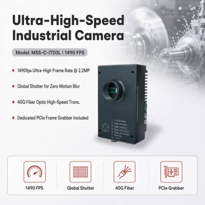China OEM Factory 1490fps High Speed Microscope Camera with PC Frame Grabber for Motion Analysis MSS-C-ITD3L for sale