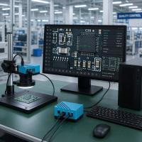 China 4K 60fps Microscope Camera HDMI UVC Dual Output for Precise Industrial Inspection Research MSS-C-M217 for sale