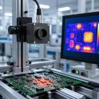 China OEM Factory 100m Infrared Microscope Camera Multi-device Networking for Industrial QC CE MSS-C-NW-HFD612N-U for sale