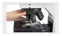 China Supplier NiS Infinity Biological Microscope Universal Condenser for Medical Hospital Inspection MSS-M-OF811 for sale