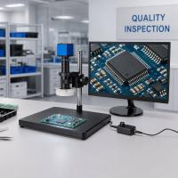China OEM Factory 2MP 60fps Microscope Camera U-disk Photo Storage for Industrial QC Lab Testing CE MSS-C-U8 for sale