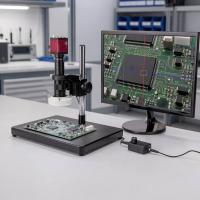 China OEM Factory 60fps Microscope Camera RGB 8:8:8 Full Color for Electronics Assembly QC Testing CE MSS-C-XGA for sale
