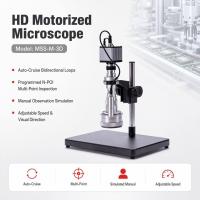 China OEM Factory HD Motorized Digital Microscope Auto Cruise Programmable POI for Micro-components Inspection SDK MSS-M-3D for sale