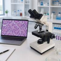 China Wholesale Integrated Digital Microscope USB 2.0 with Measurement Software for Lab Research CE MSS-M-D8T for sale