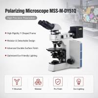 China OEM Factory Y-type Frame Polarizing Microscope Detachable Modular Design for Geology Mineralogy Laboratory Use MSS-M-DY51Q for sale