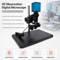 China Supplier 3D Digital Microscope Motorized Zoom Focus 45° Angle for Electronics Mechanical Inspection 360° MSS-M-3DGC for sale