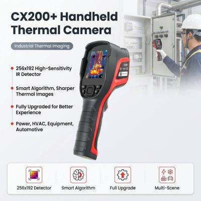 China Supplier 256x192 Handheld Thermal Camera Smart Algorithm for Power Equipment Inspection HVAC Leak Detection CE FCC MSS-R-CX200+ for sale