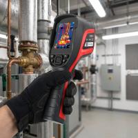 China Supplier 256x192 Handheld Thermal Camera Smart Algorithm for Power Equipment Inspection HVAC Leak Detection CE FCC MSS-R-CX200+ for sale