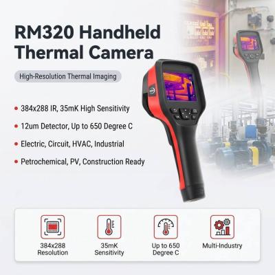 China Supplier 384x288 Handheld Thermal Camera 35mK 12um for Electric Inspection Industrial Construction CE FCC MSS-R-RM320 for sale