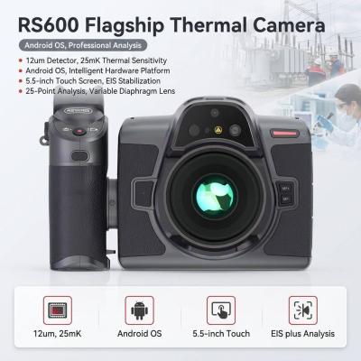 China Supplier 640x512 Flagship Thermal Camera 25mK 12um for Chemical Inspection High-Temp Material Testing Android CE FCC MSS-R-RS600 for sale