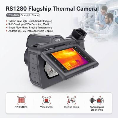 China Supplier 1280x1024 Flagship Thermal Camera 25mK VOx Android OS for Scientific Research Intelligent Algorithm CE FCC MSS-R-RS1280 for sale