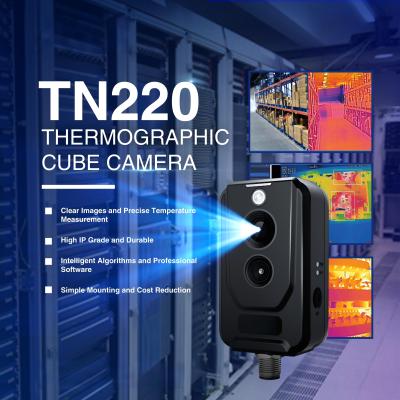 China Manufacturer 256x192 WLP Thermal Camera Cube for Electrical Industrial POE Magnetic Mount Compact Easy Wiring MSS-R-TN220 for sale