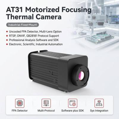 China Supplier Uncooled FPA Thermal Camera Motorized Focus for Scientific Research Industrial RTSP GB28181 CE FCC MSS-R-AT31 for sale