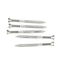China Chinese Type 17 Deck Tornillos Para Washer Head Flat Torx Stainless Steel Wood Screw for sale