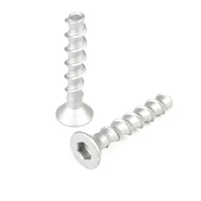 China Hex Head Stainless Steel Countersunk Flat Self Tapping Cement Screws for Construction for sale