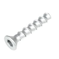 China Flat Hex Socket M8 60mm Stainless Steel Masonry Cement Screws ss410 Concrete Anchors Screw for sale