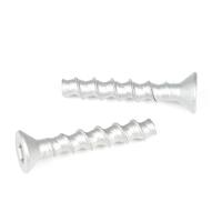 China Flat Hex Socket M8 60mm Stainless Steel Masonry Cement Screws ss410 Concrete Anchors Screw for sale