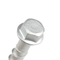 China ZINC Large Diameter Flange Hex Head Stainless Steel Concrete Screw Bolt Anchor For Tunnel Decorative Plate for sale