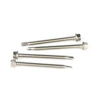 China Black Sus316 Hex Head Screws Customized Support for Stainless Steel Self Drilling Screws for sale