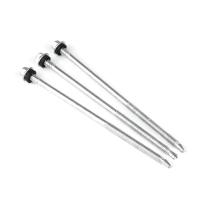 China Stainless Steel Unitek Flange Hex Head Bi Metal Roof Sandwich Panel Screw With Epdm Washer for sale