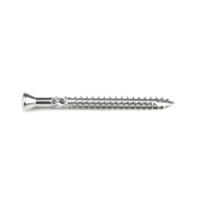 China ZINC Finish 304 Stainless Steel Flat Head Torx Deck Screw for Wood Guardrail Construction for sale