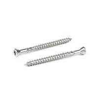 China ZINC Finish 304 Stainless Steel Flat Head Torx Deck Screw for Wood Guardrail Construction for sale