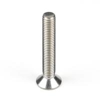 China Stainless Steel Flat Machine Screw DIN 7991 Hex Socket Screws with Customized Support for sale